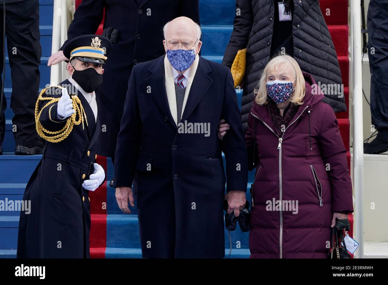 Sen. Patrick Leahy, D-Vt., and his wife Marcelle, arrive for the 59th ...