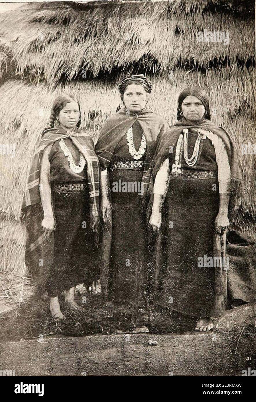 Mapuches circa 1906 Stock Photo - Alamy
