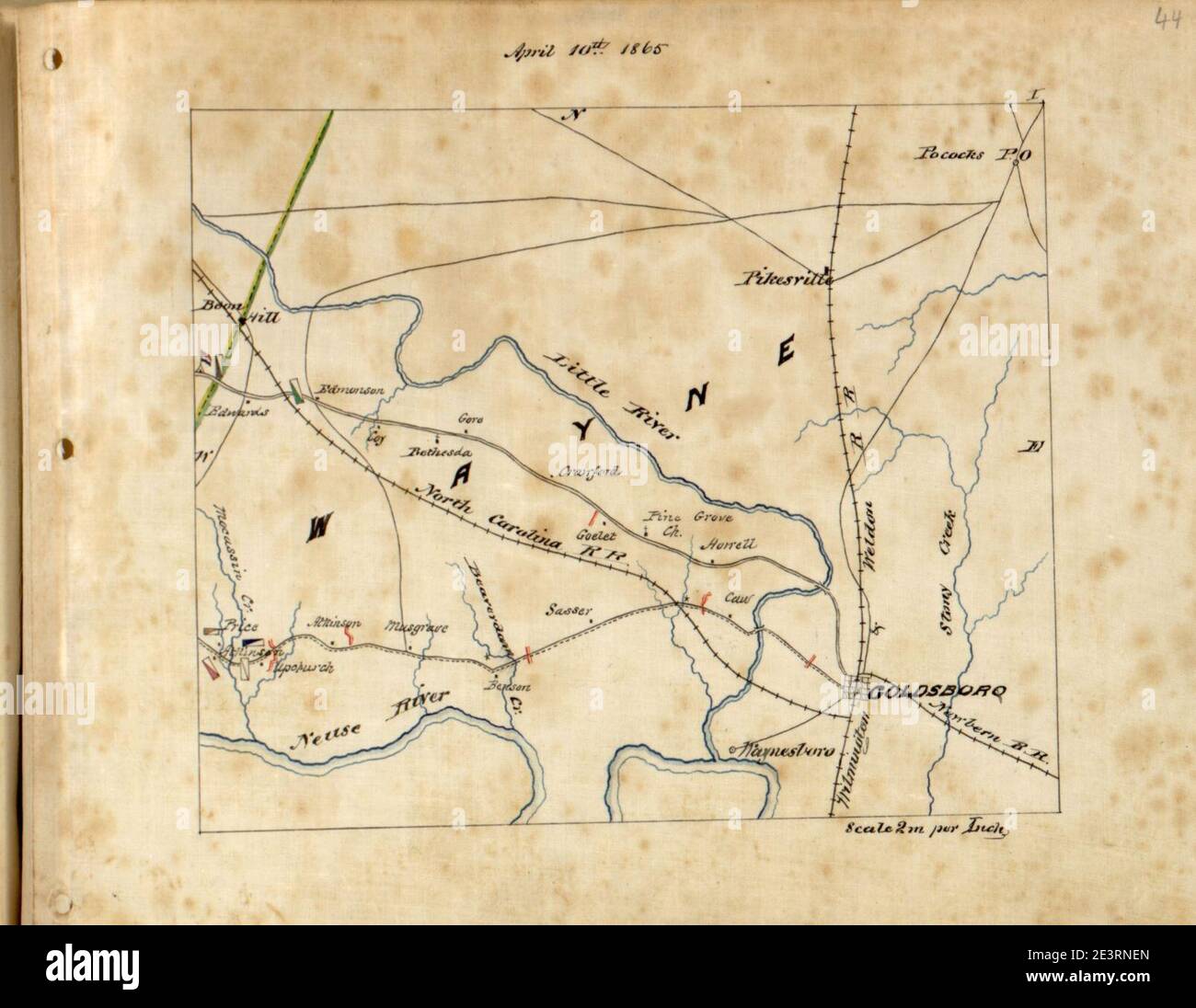 Maps illustrating Gen'l Sherman's ''March to the sea'' and through the ...