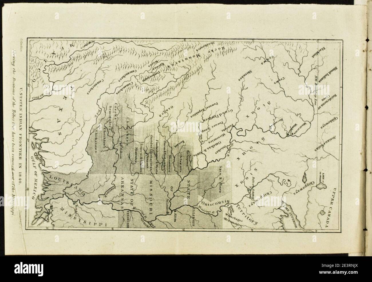 Indian territory maps hi-res stock photography and images - Alamy
