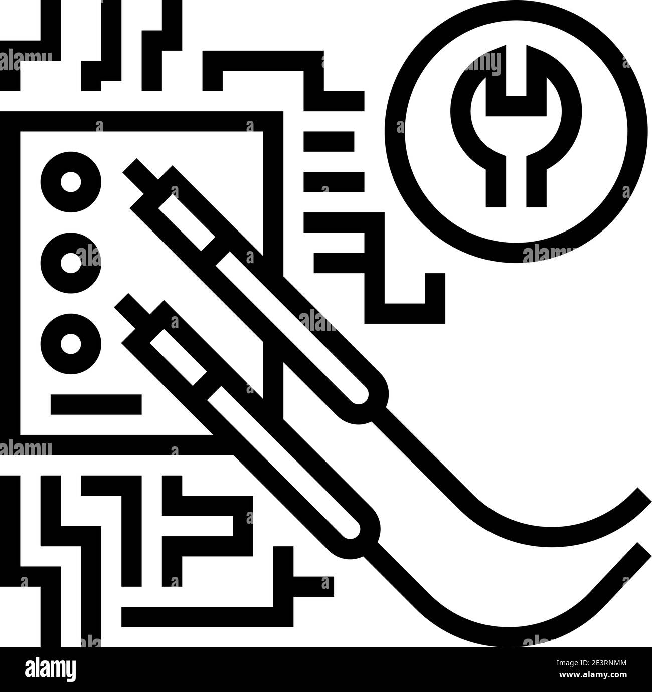 Electric scooter display Stock Vector Images - Alamy