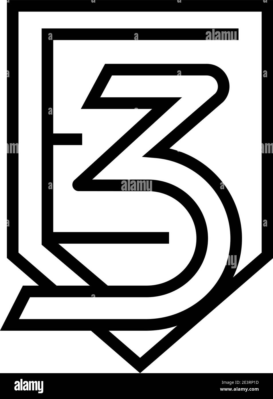 3 lined Stock Vector Images - Alamy