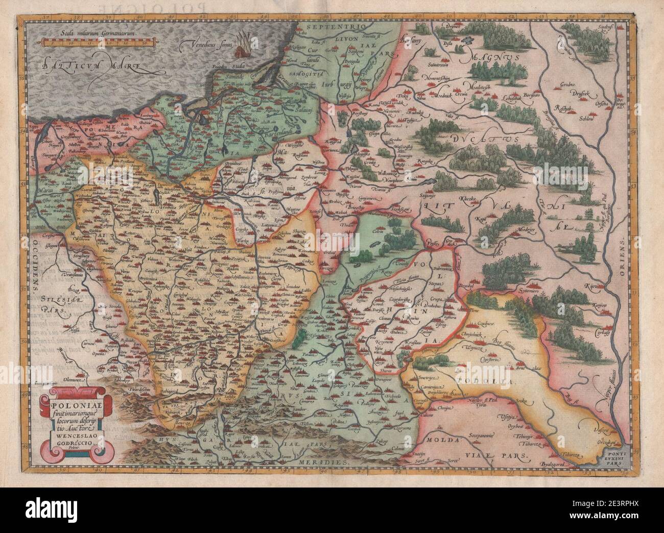 Mapa polski hi-res stock photography and images - Alamy