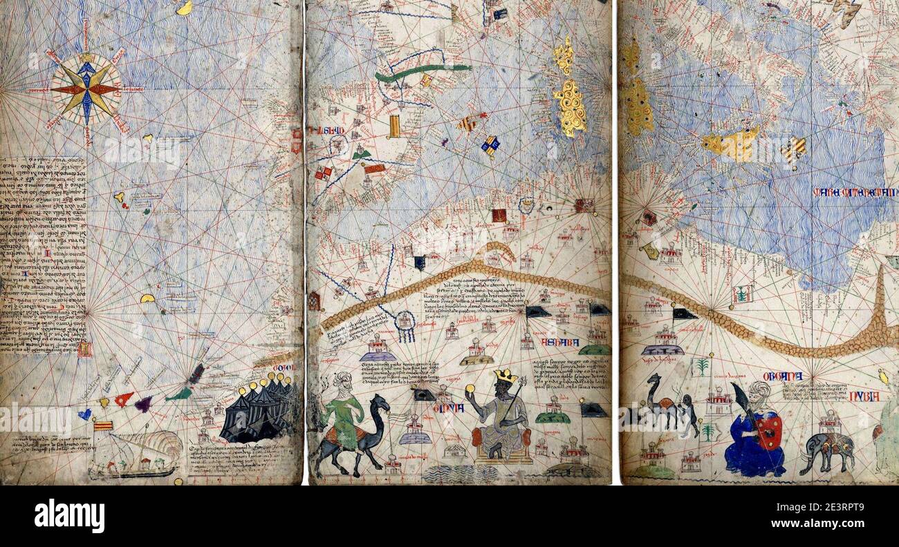 Mapa Imperio de Mali Stock Photo - Alamy