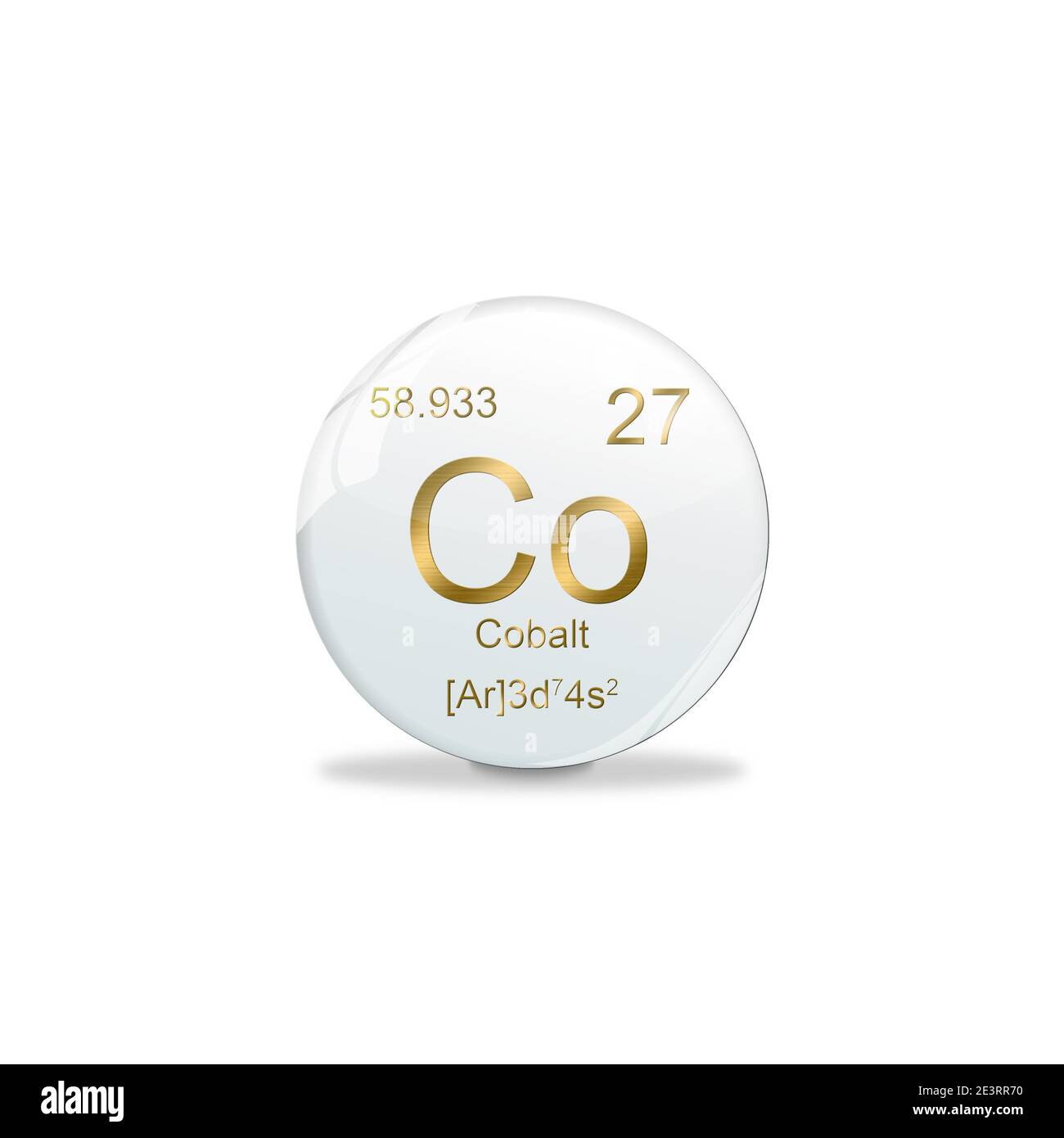 Cobalt atom hi-res stock photography and images - Alamy