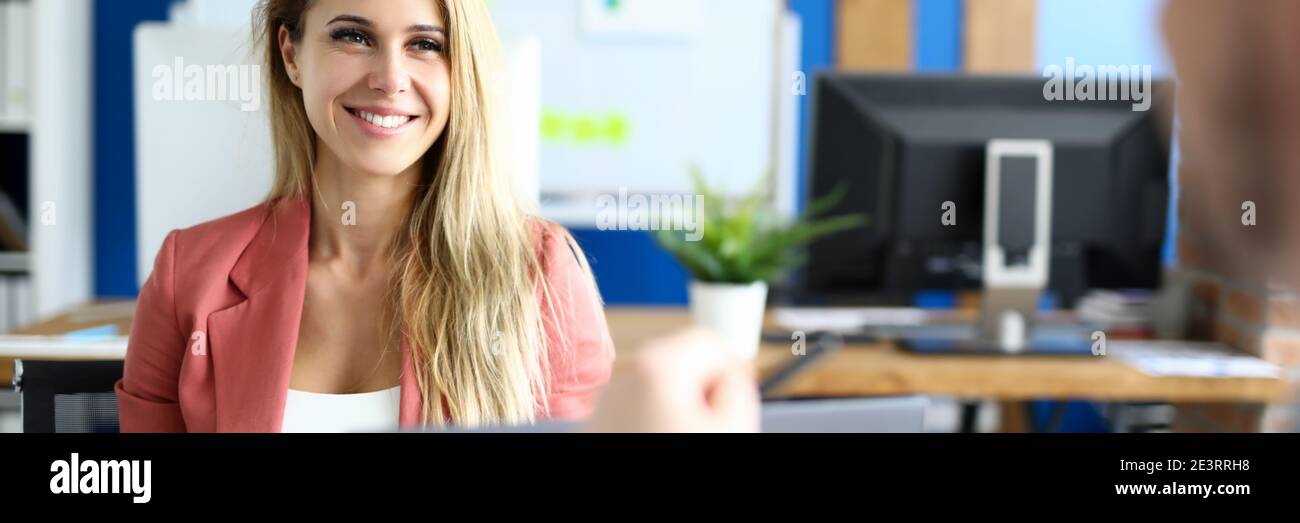 Beautiful employee hi-res stock photography and images - Alamy