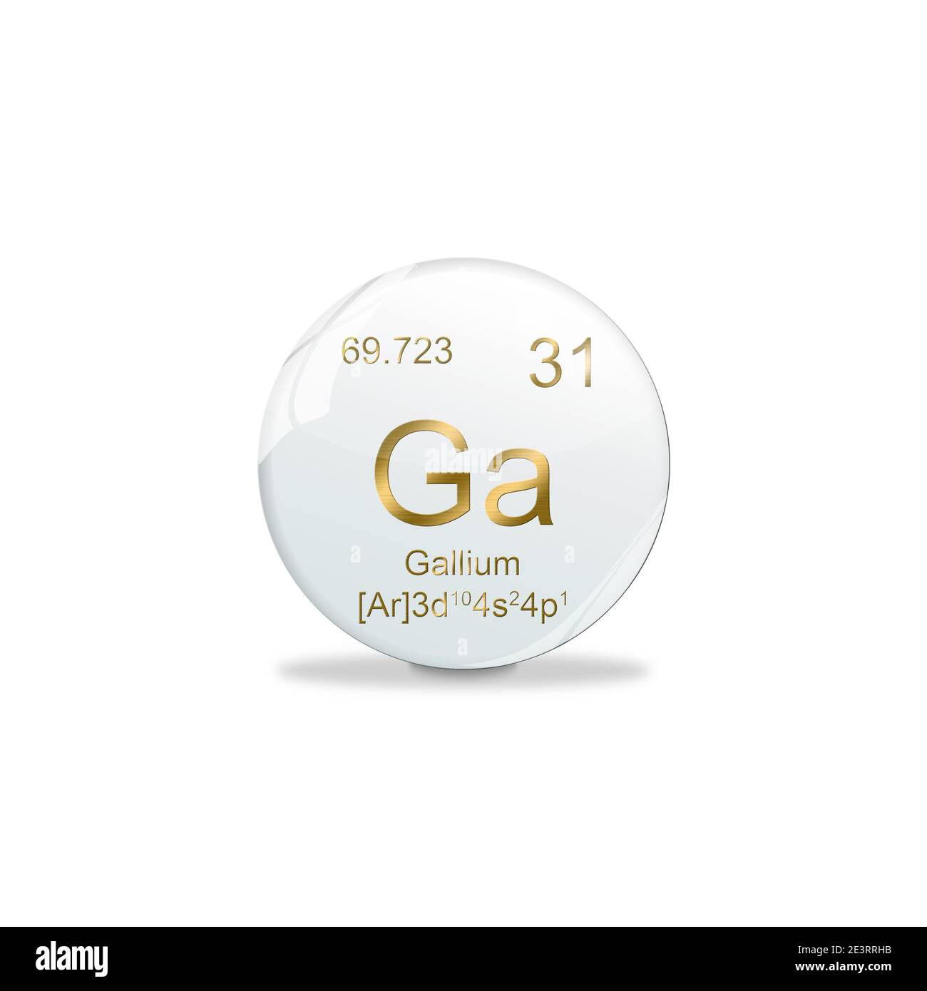Gallium symbol hi-res stock photography and images - Alamy