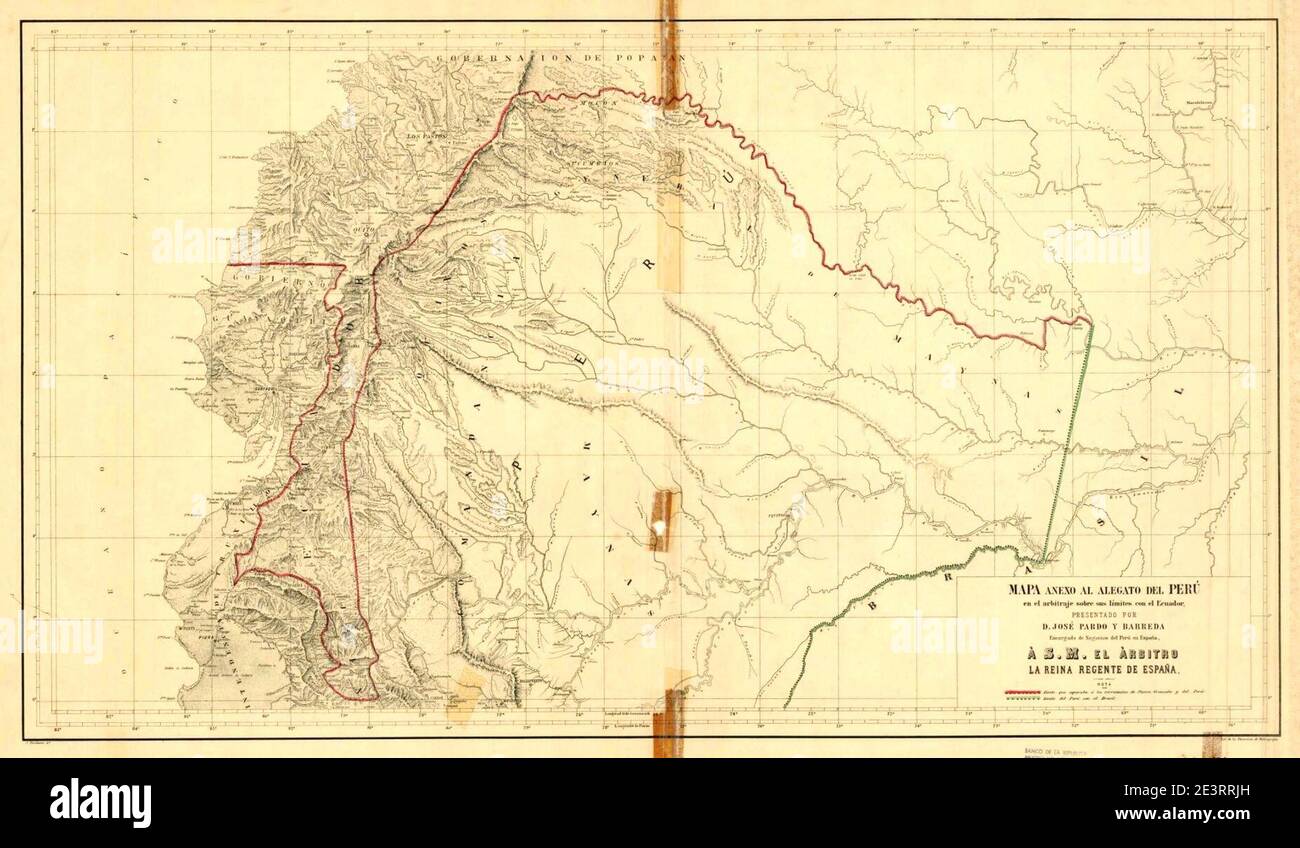 Mapa del peru hi-res stock photography and images - Alamy