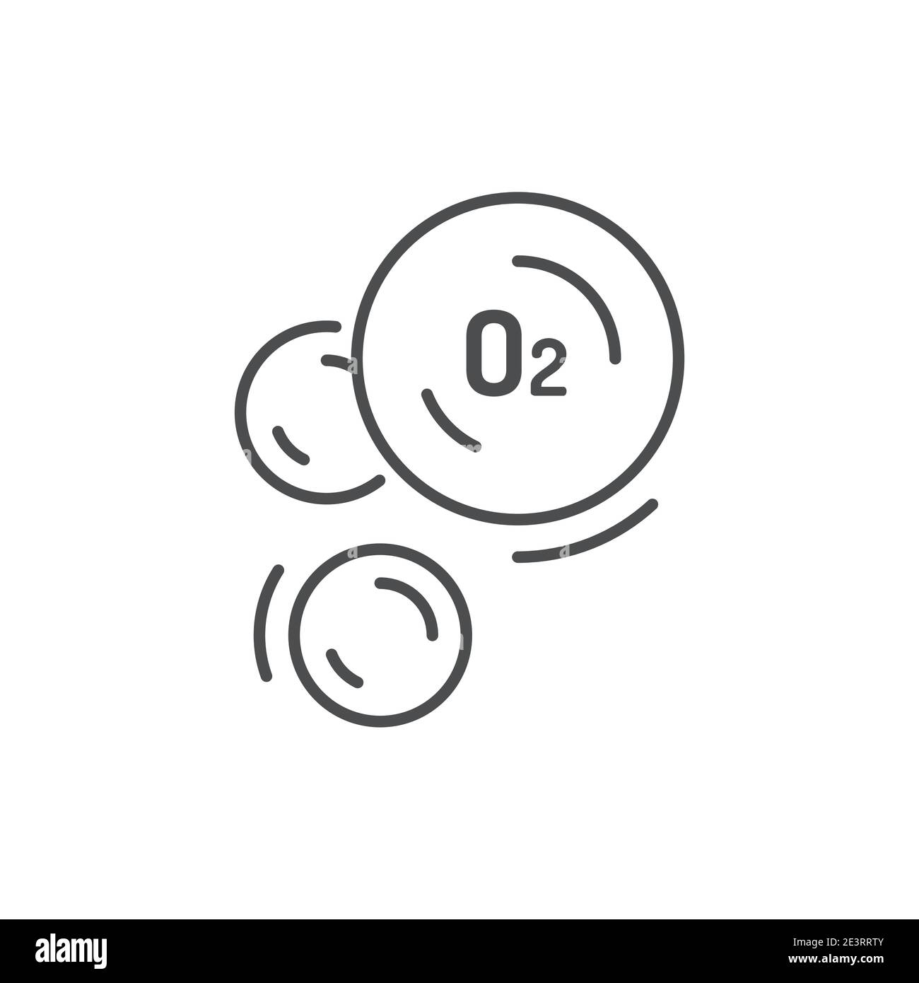 O2 molecule Stock Vector Images - Alamy