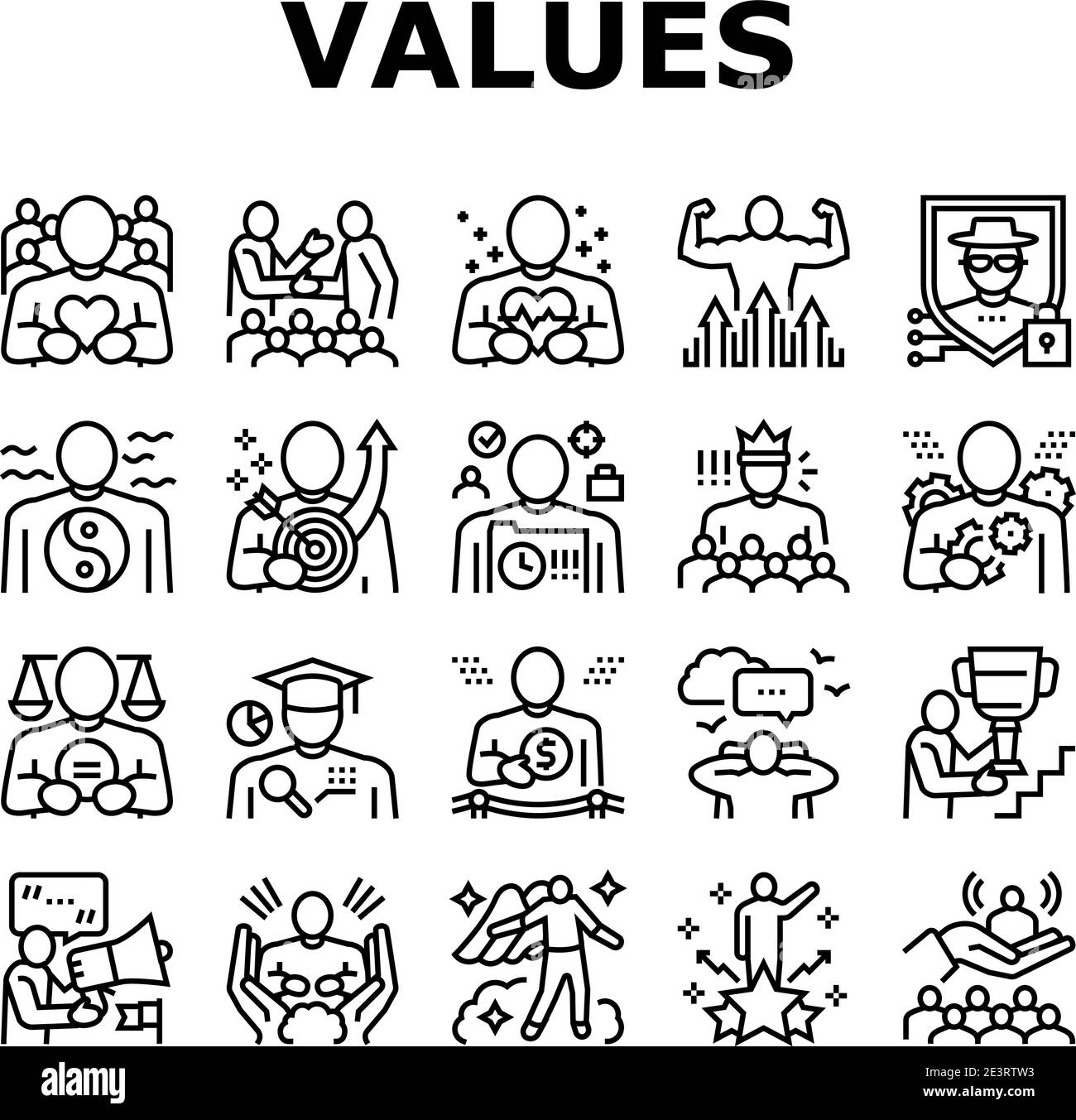 Human values life Black and White Stock Photos & Images - Alamy