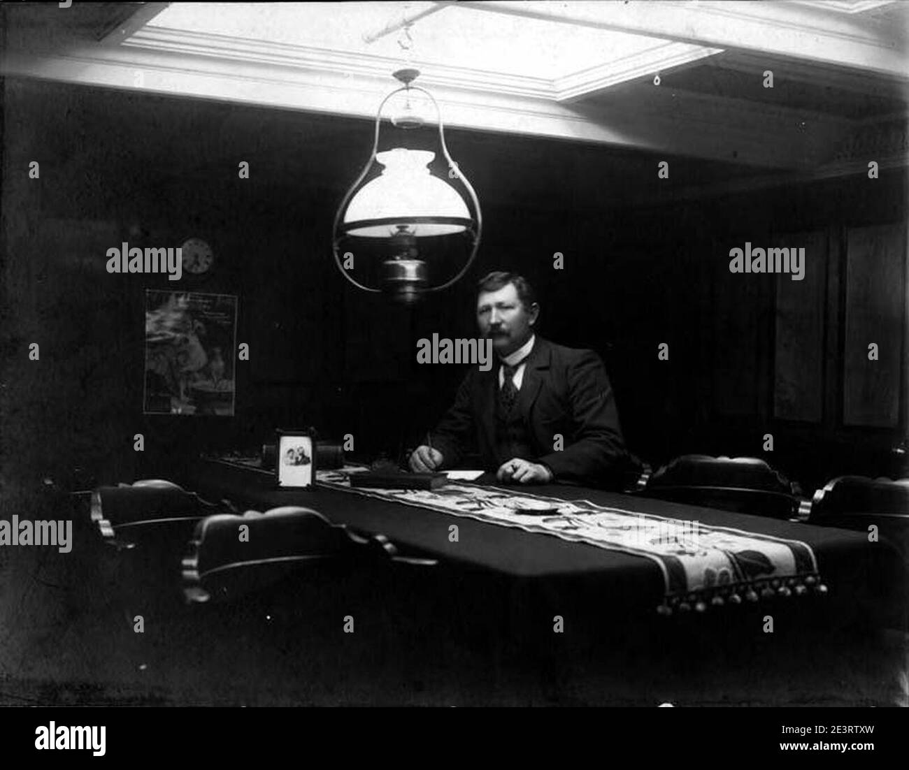 Possibly the captain of the vessel hi-res stock photography and images ...