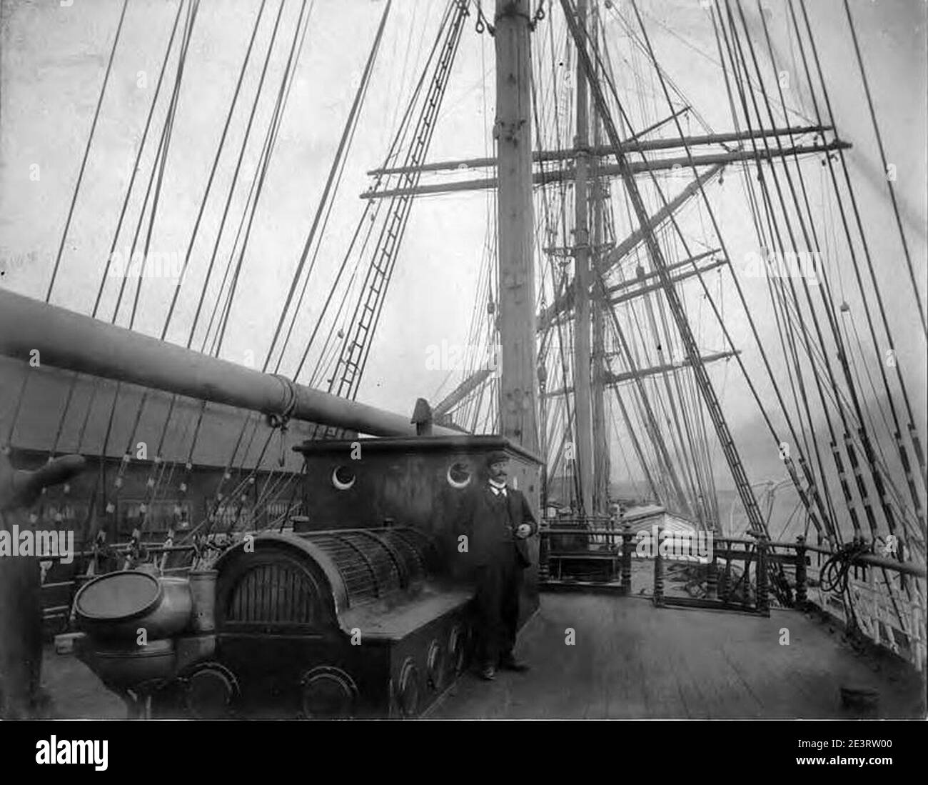 Possibly the captain of the vessel hi-res stock photography and images ...