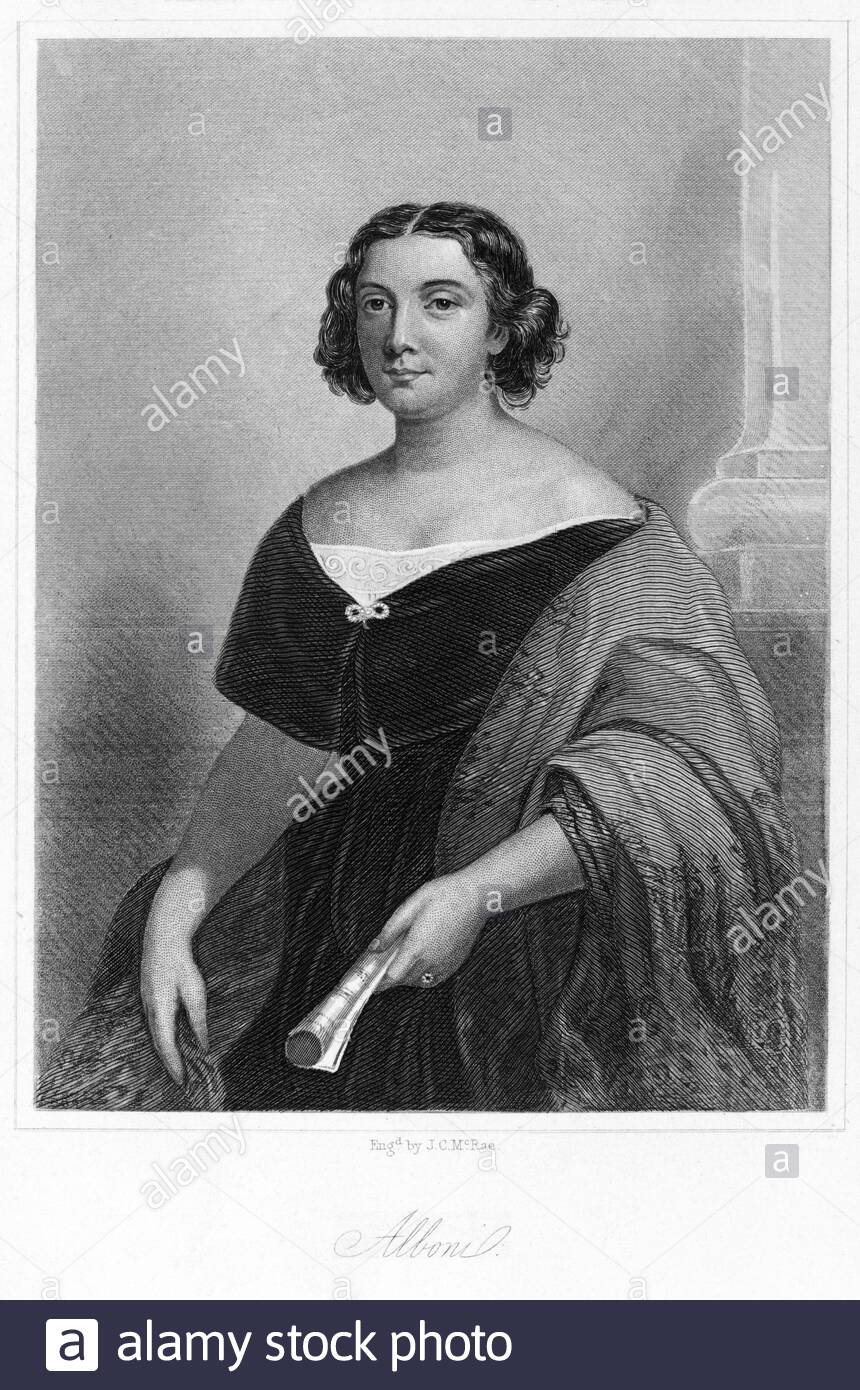 Marietta alboni portrait hi-res stock photography and images - Alamy