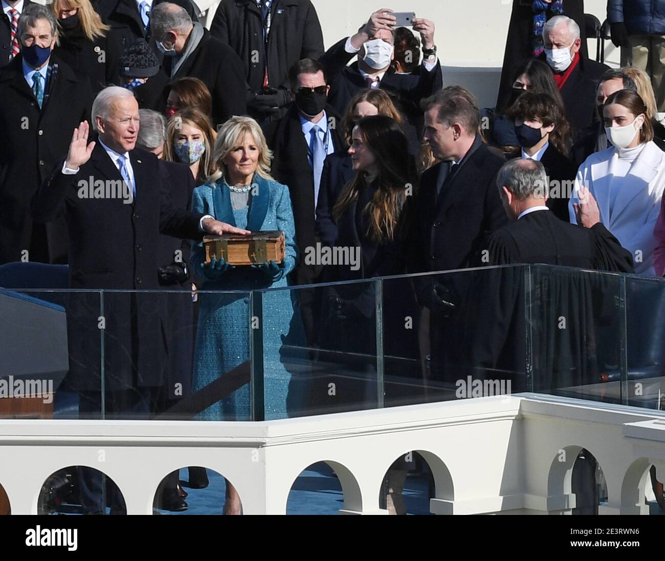 Biden oath of office 2021 hi-res stock photography and images - Alamy