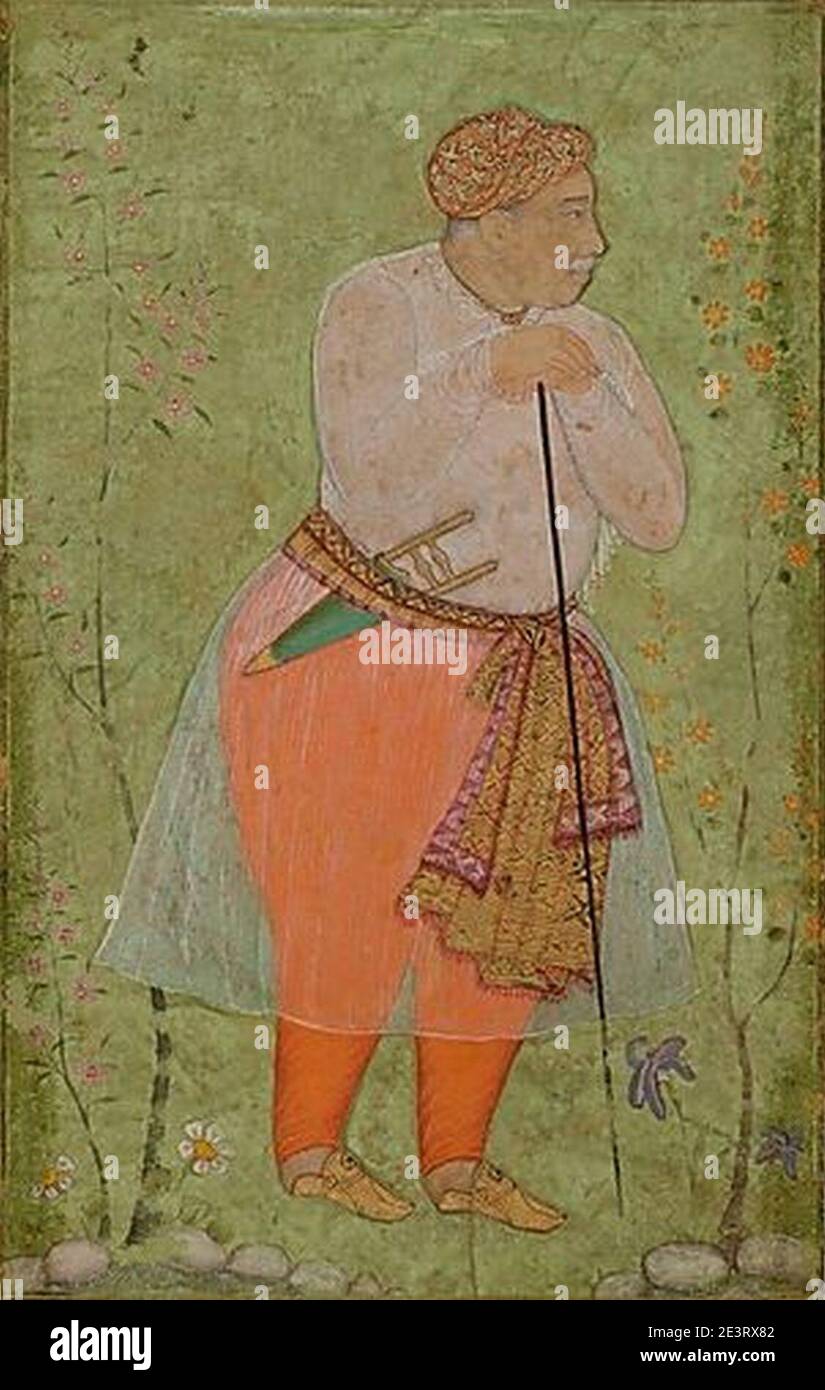 Man Singh I of later years Stock Photo - Alamy