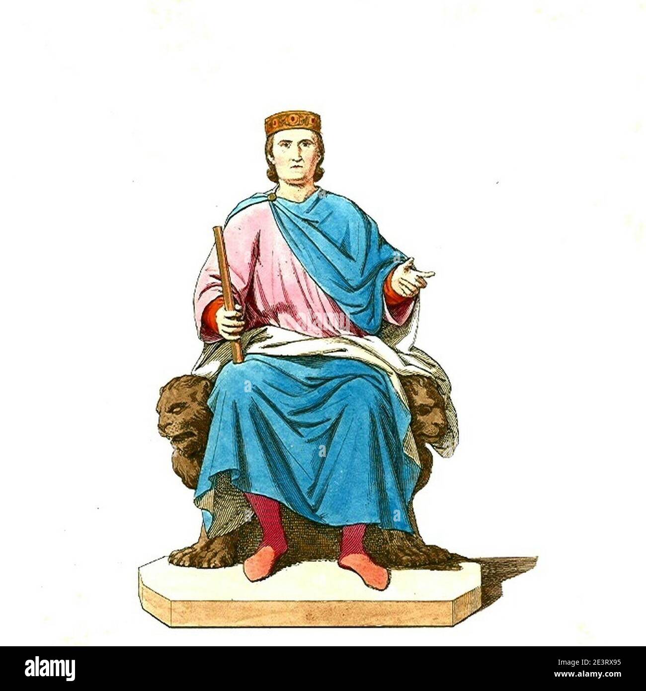 Seated throne Cut Out Stock Images & Pictures - Alamy