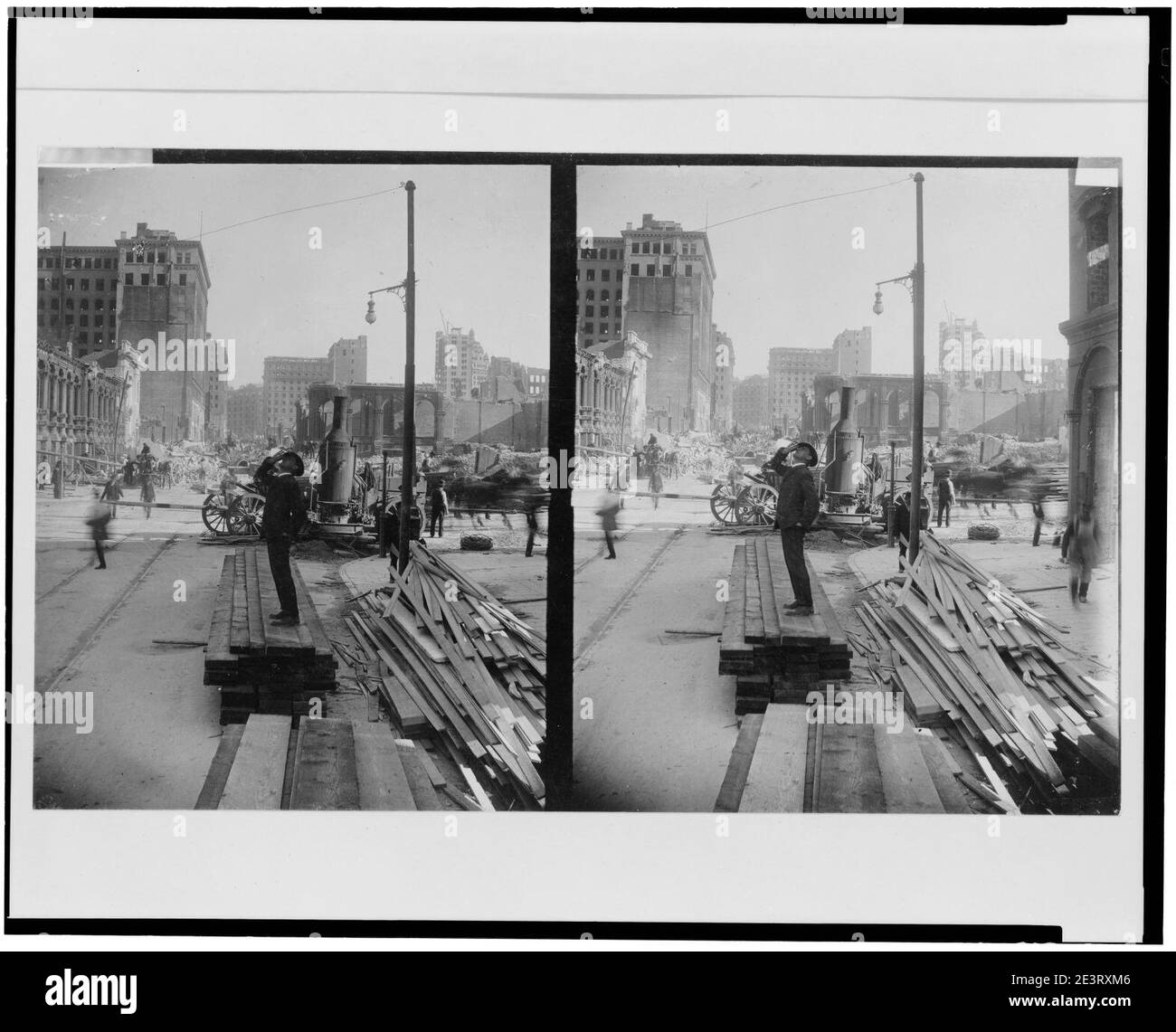 1906 san francisco earthquake hi-res stock photography and images - Alamy