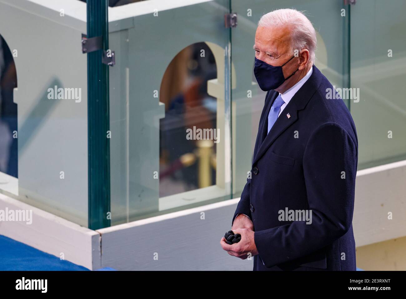 WASHINGTON, DC - JANUARY 20: U.S. President-elect Joe Biden arrives at ...