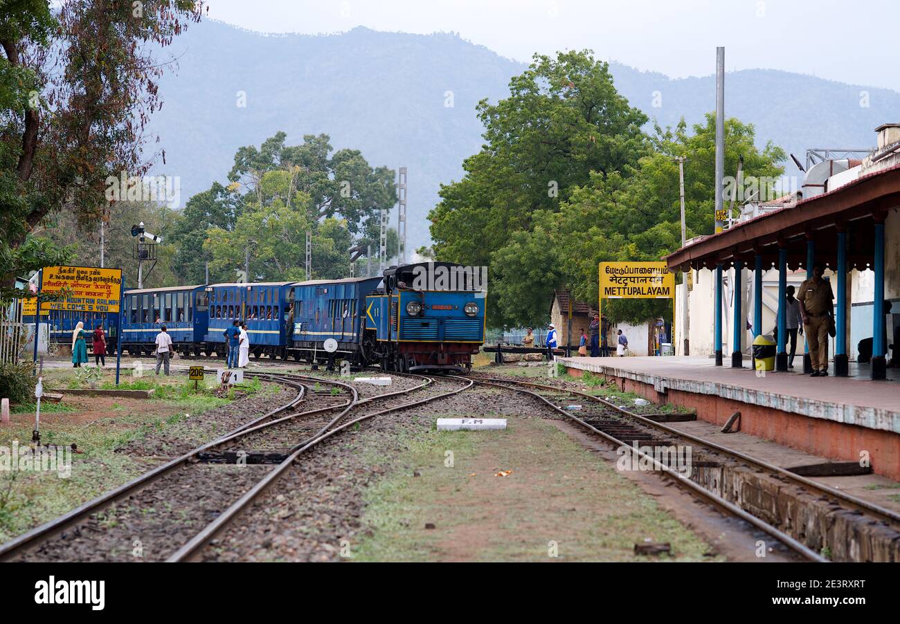 Nilgiri Mountain Railway, India Stock Photo - Alamy