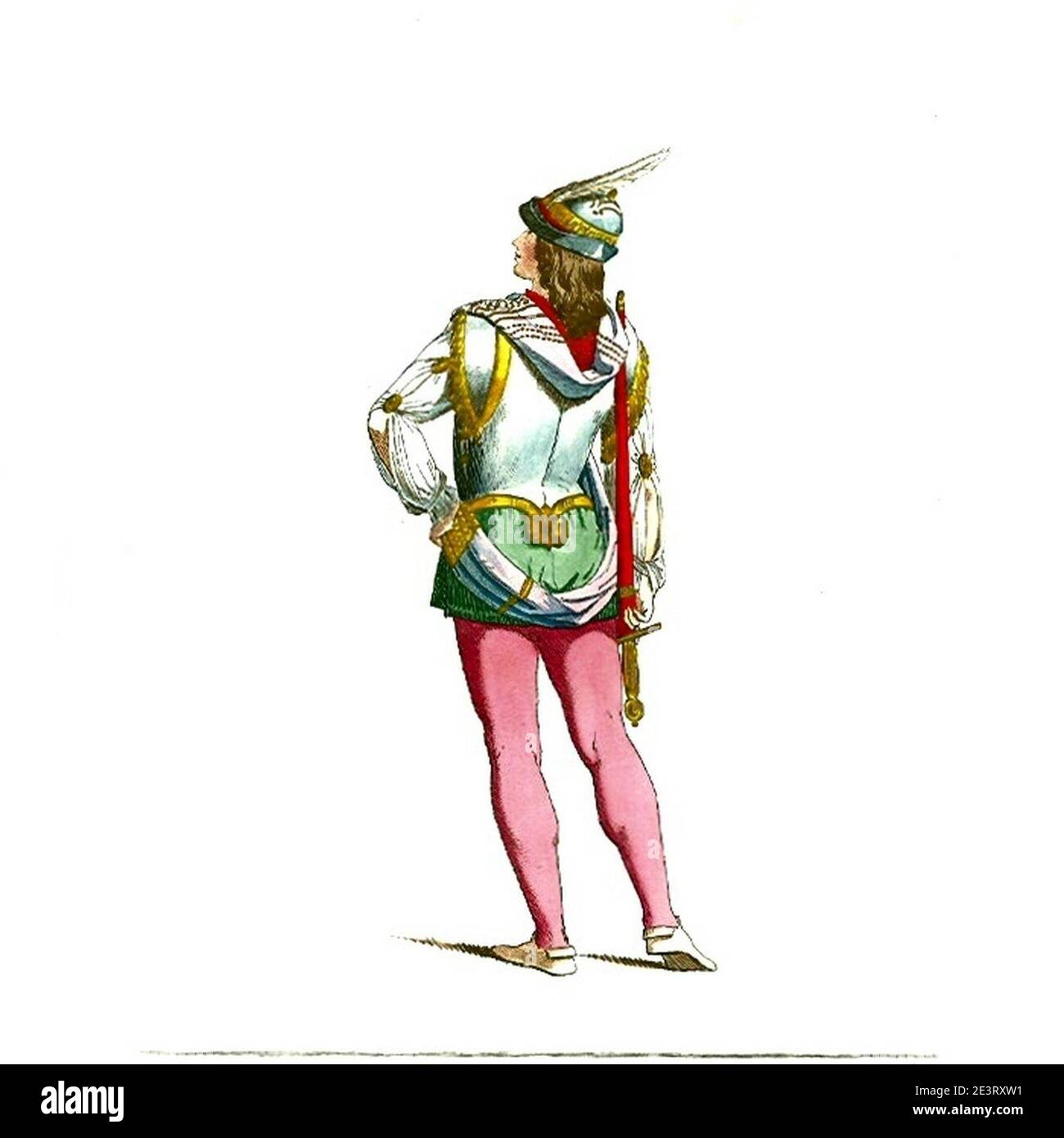 Man in Medieval Dress or Costume (23 Stock Photo - Alamy