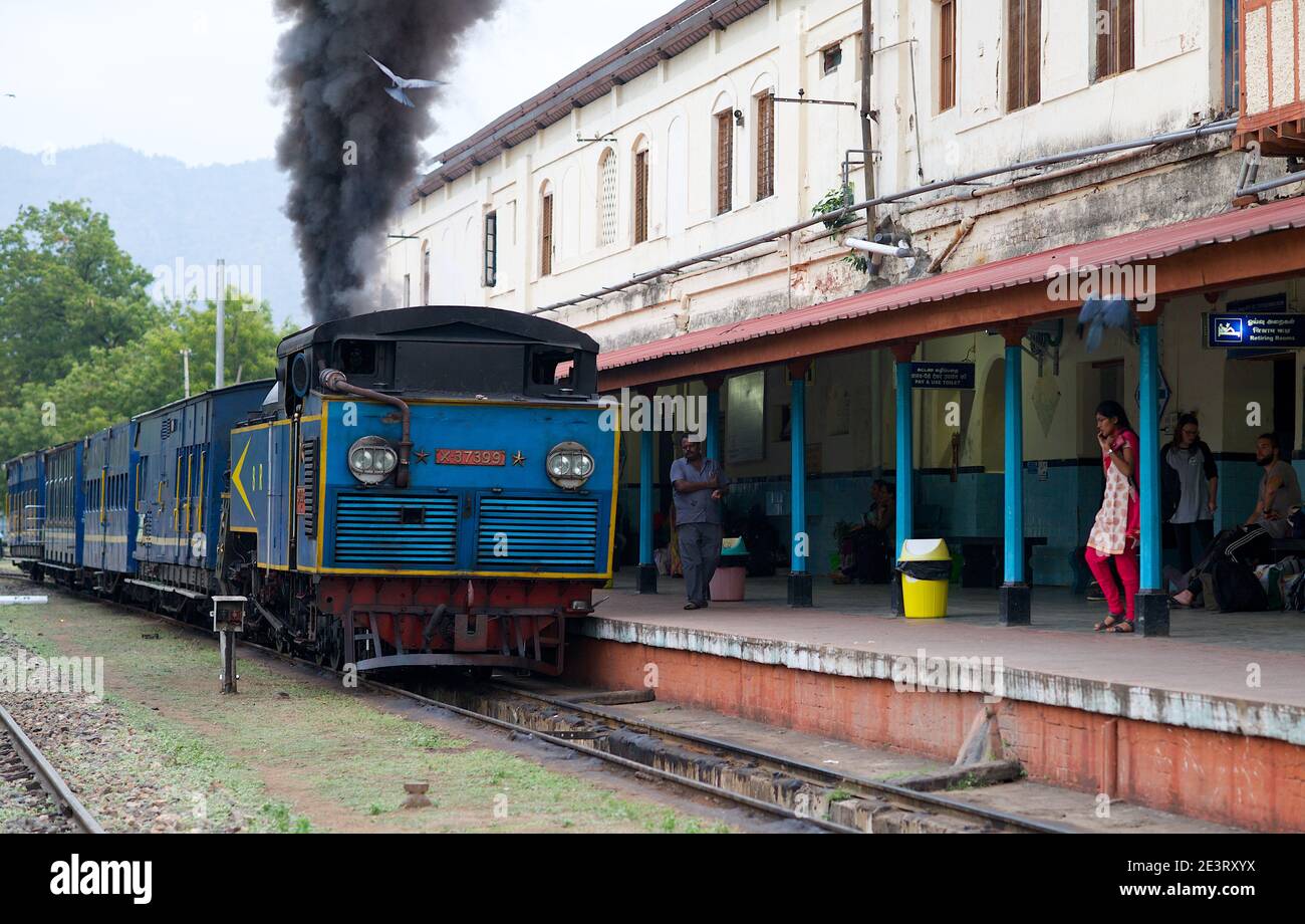 Nilgiri Mountain Railway, India Stock Photo - Alamy