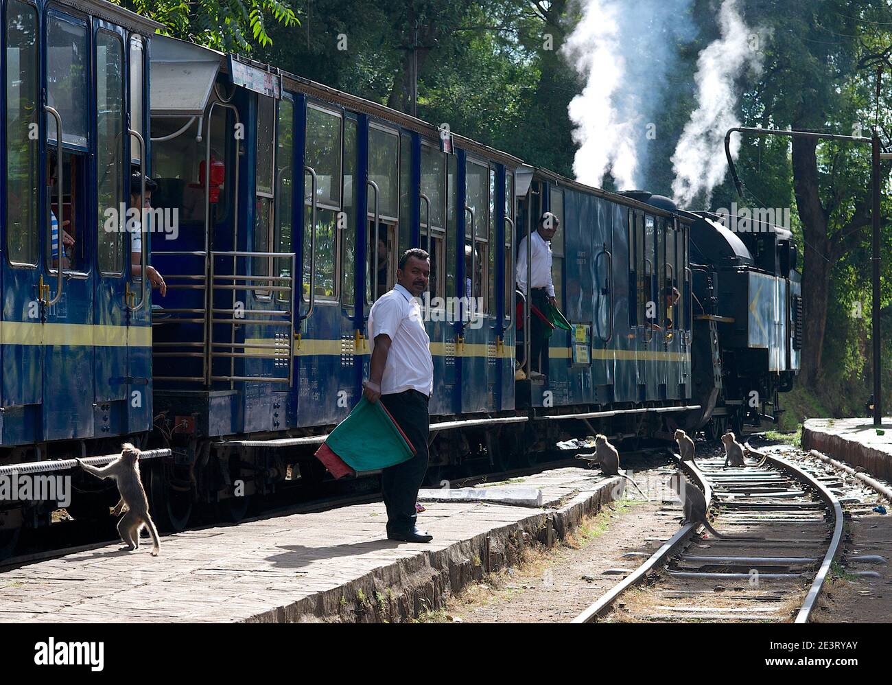 Nilgiri Mountain Railway, India Stock Photo - Alamy