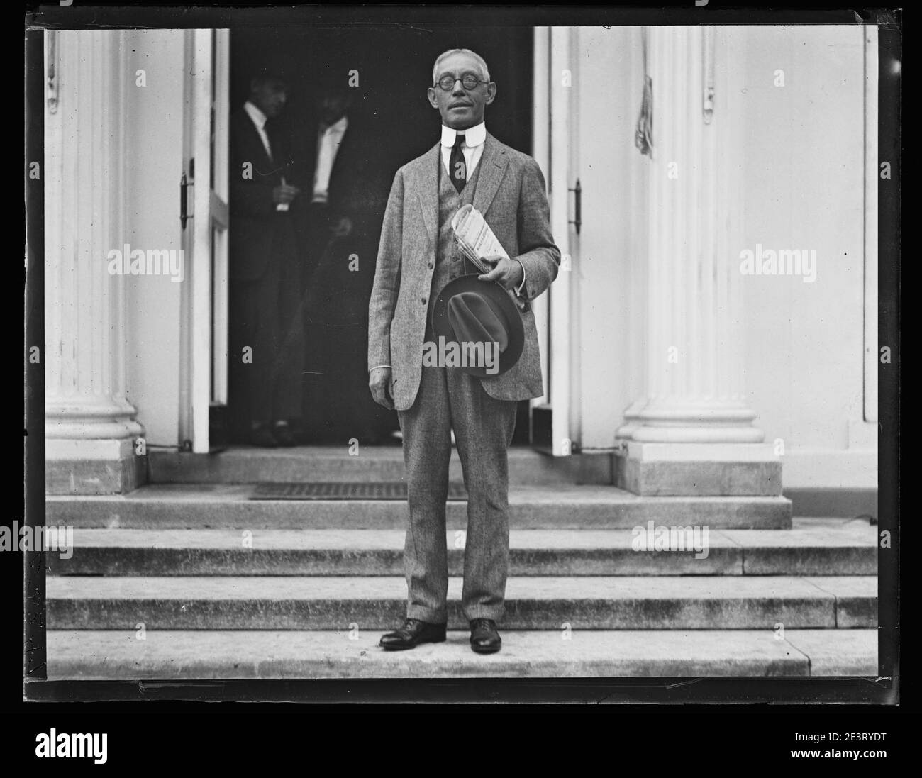 Man at White House, Washington, D.C Stock Photo - Alamy