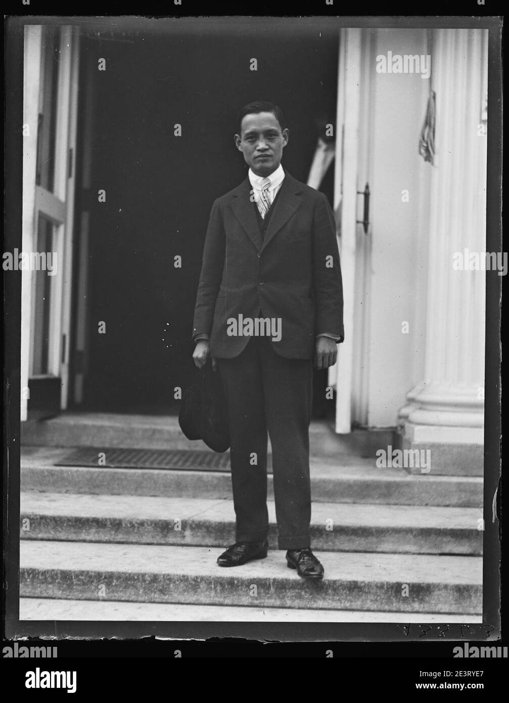 Man at White House, Washington, D.C Stock Photo - Alamy