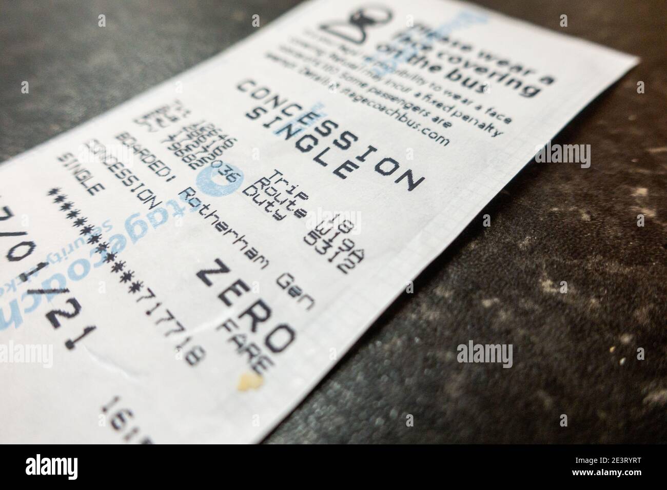 Old persons bus pass hi-res stock photography and images - Alamy