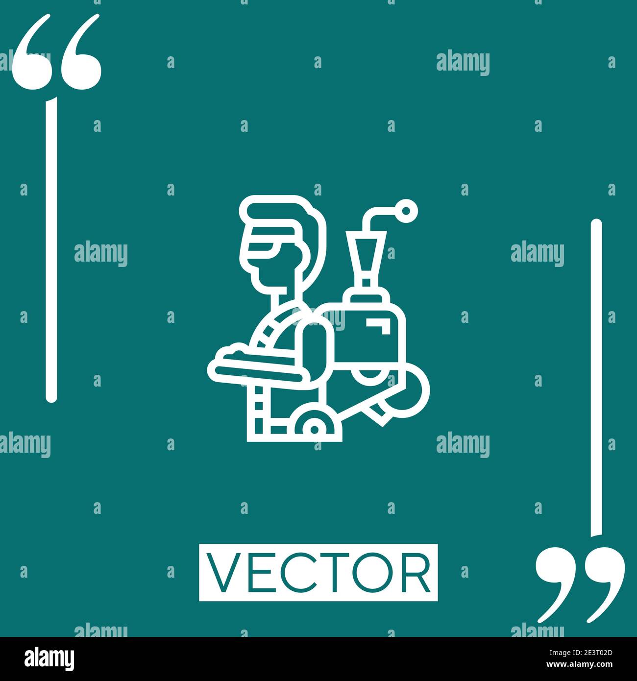 Flexible display line icon Stock Vector Images - Alamy