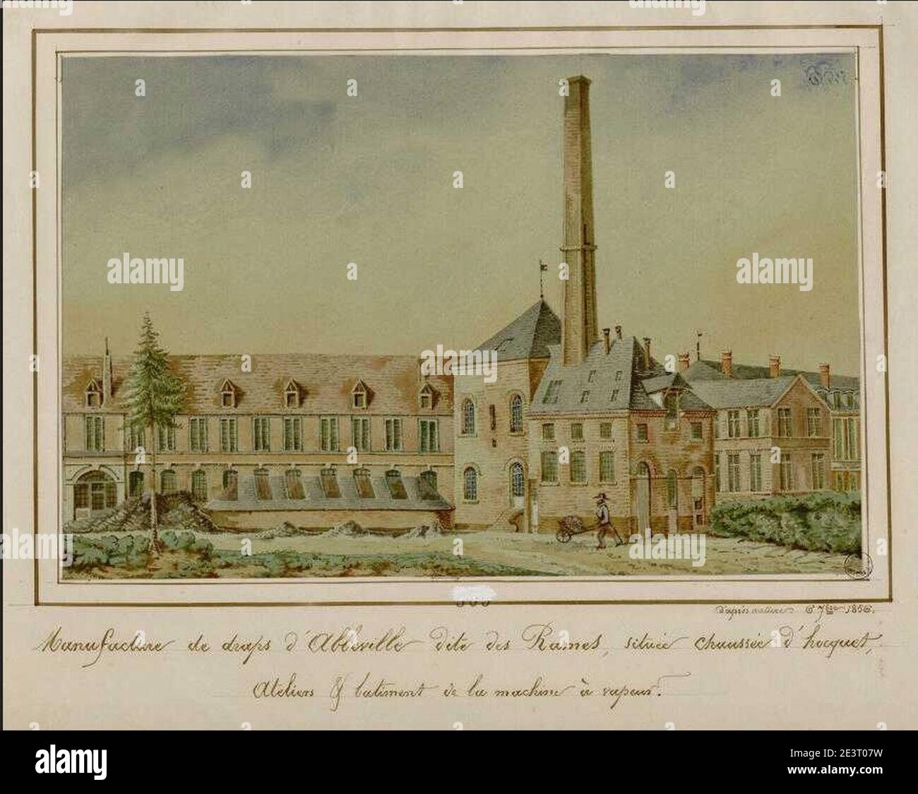 Manufacture des Rames - ateliers de la machine à vapeur Stock Photo - Alamy