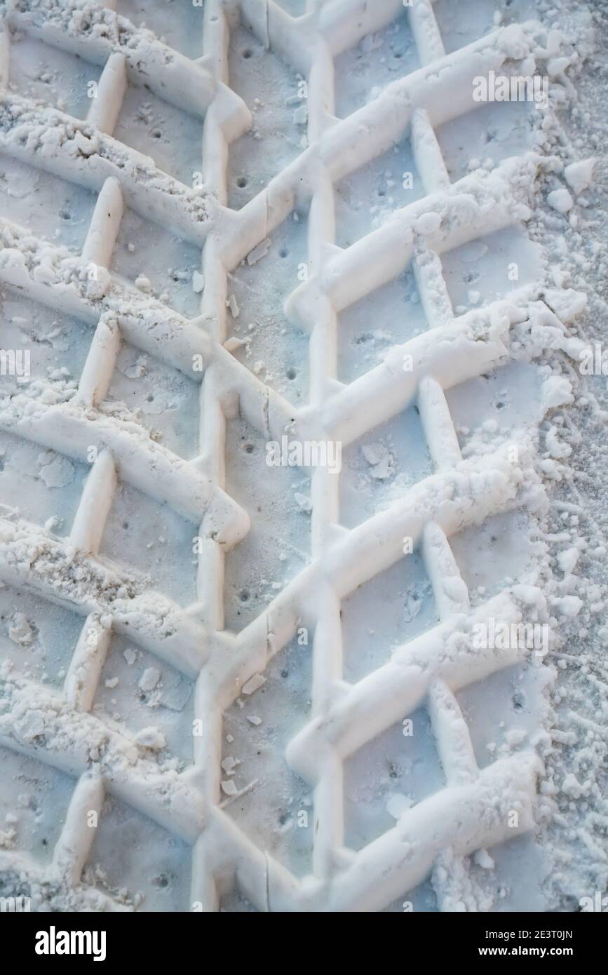 Car tire tracks automobile hi-res stock photography and images - Alamy