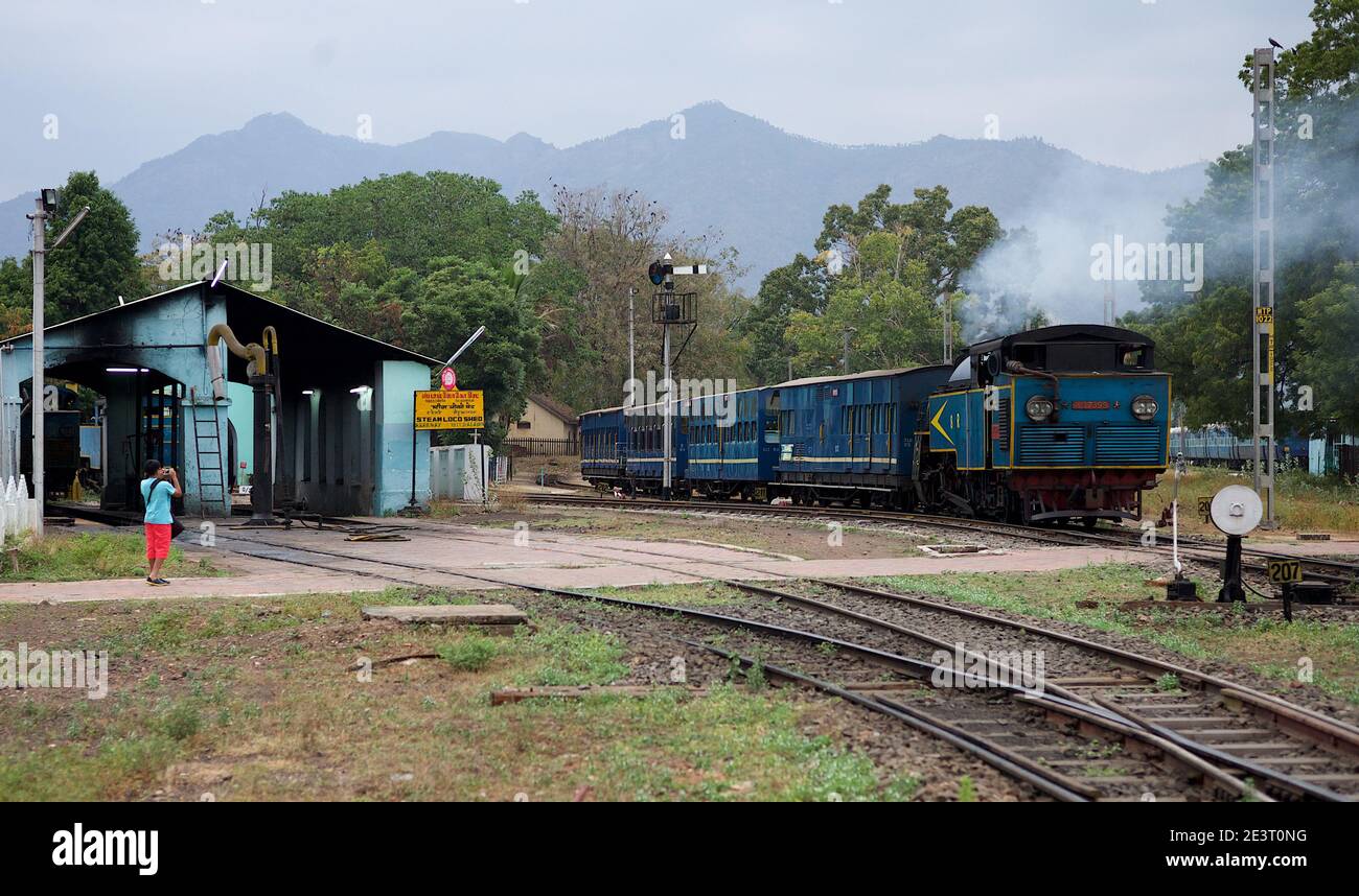 Nilgiri Mountain Railway, India Stock Photo - Alamy