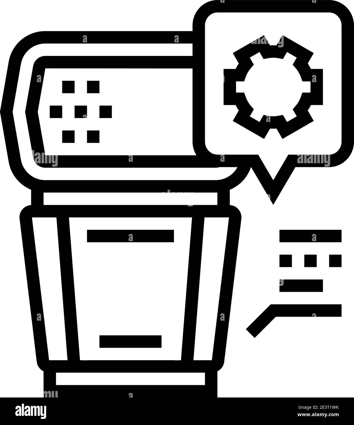 Damaged lens Stock Vector Images - Alamy