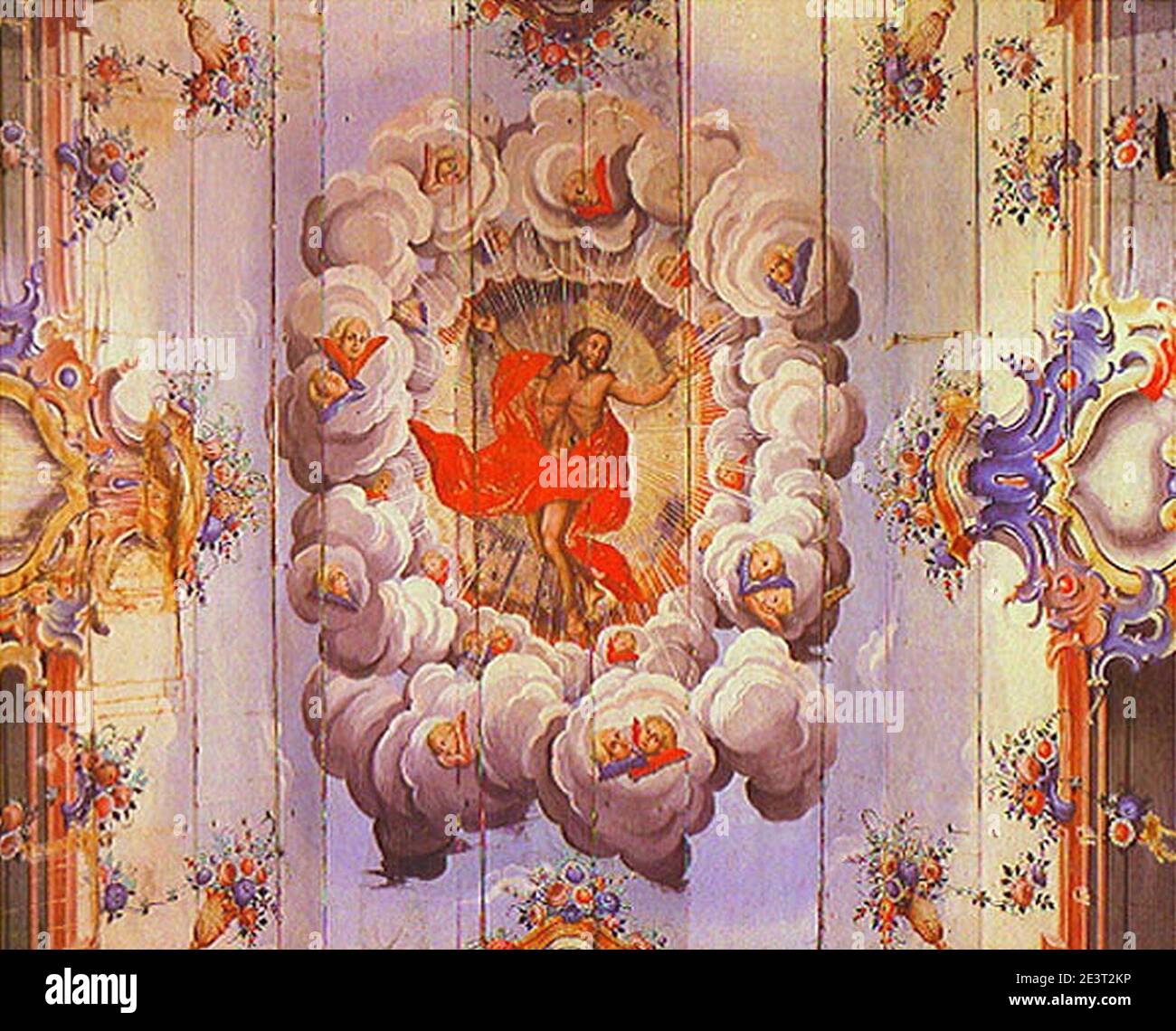 Manuel da Costa Ataíde - Ascensão de Cristo 1 Stock Photo - Alamy