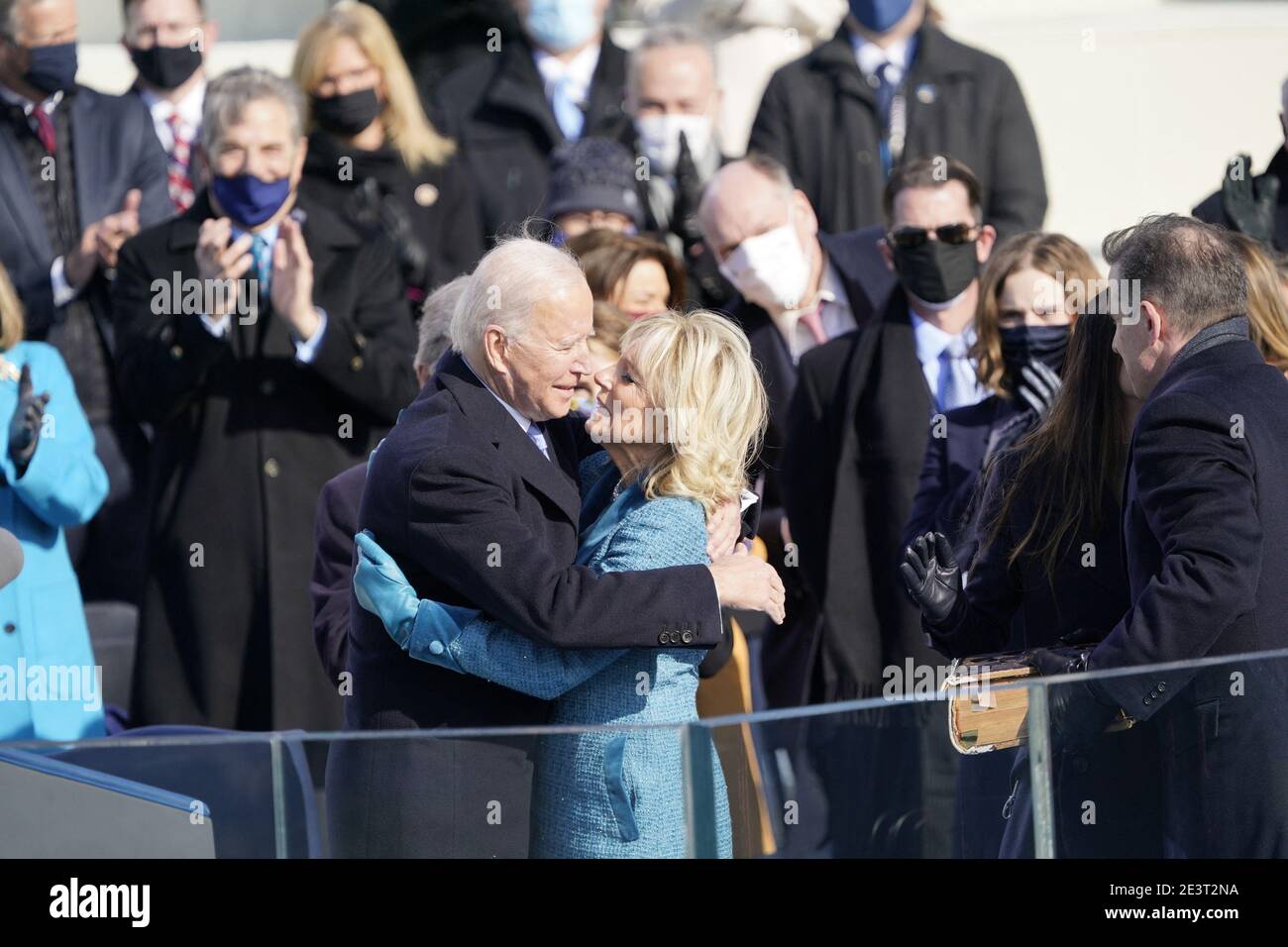 Biden oath of office 2021 hi-res stock photography and images - Alamy