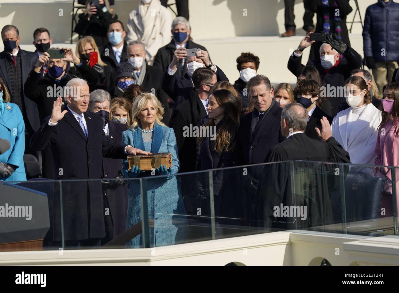 Biden oath of office 2021 hi-res stock photography and images - Alamy