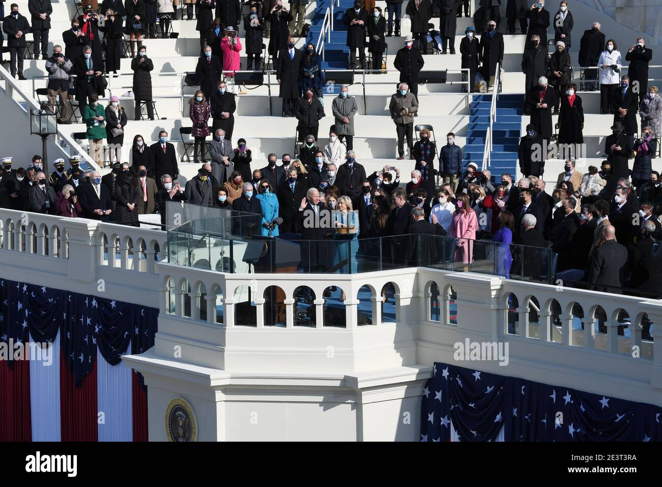 Biden oath of office 2021 hi-res stock photography and images - Alamy