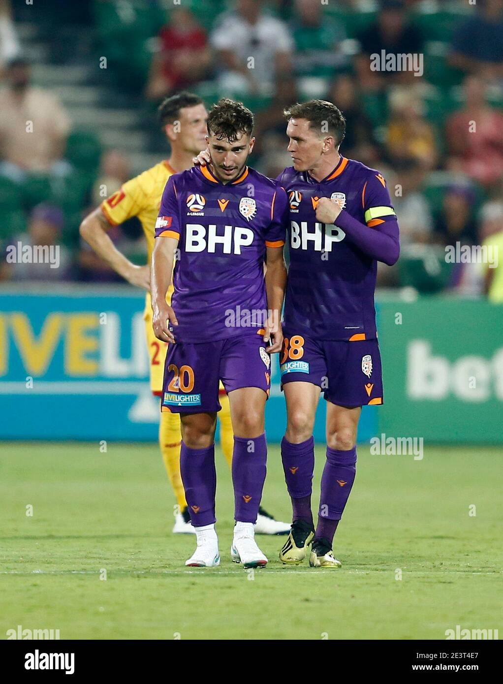 Perth, Western Australia, Australia. 20th January 2021; HBF Park, Perth ...