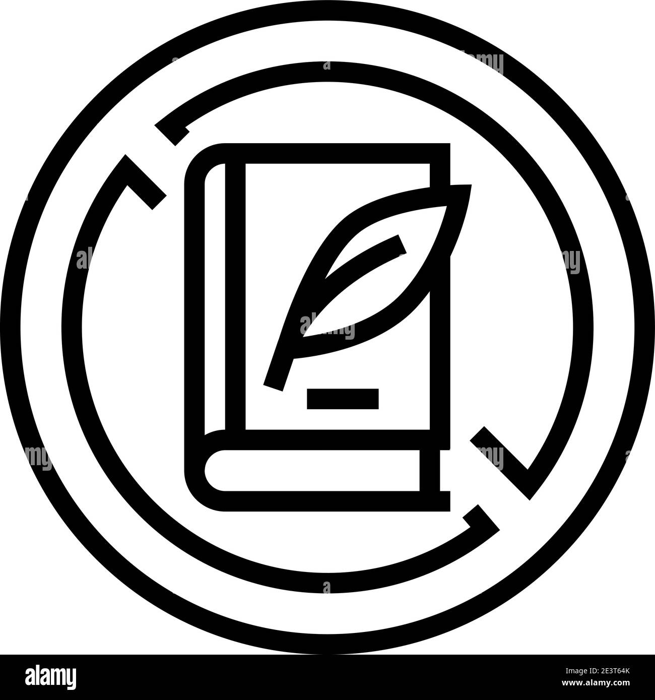 lack of education poverty problem line icon vector illustration Stock ...