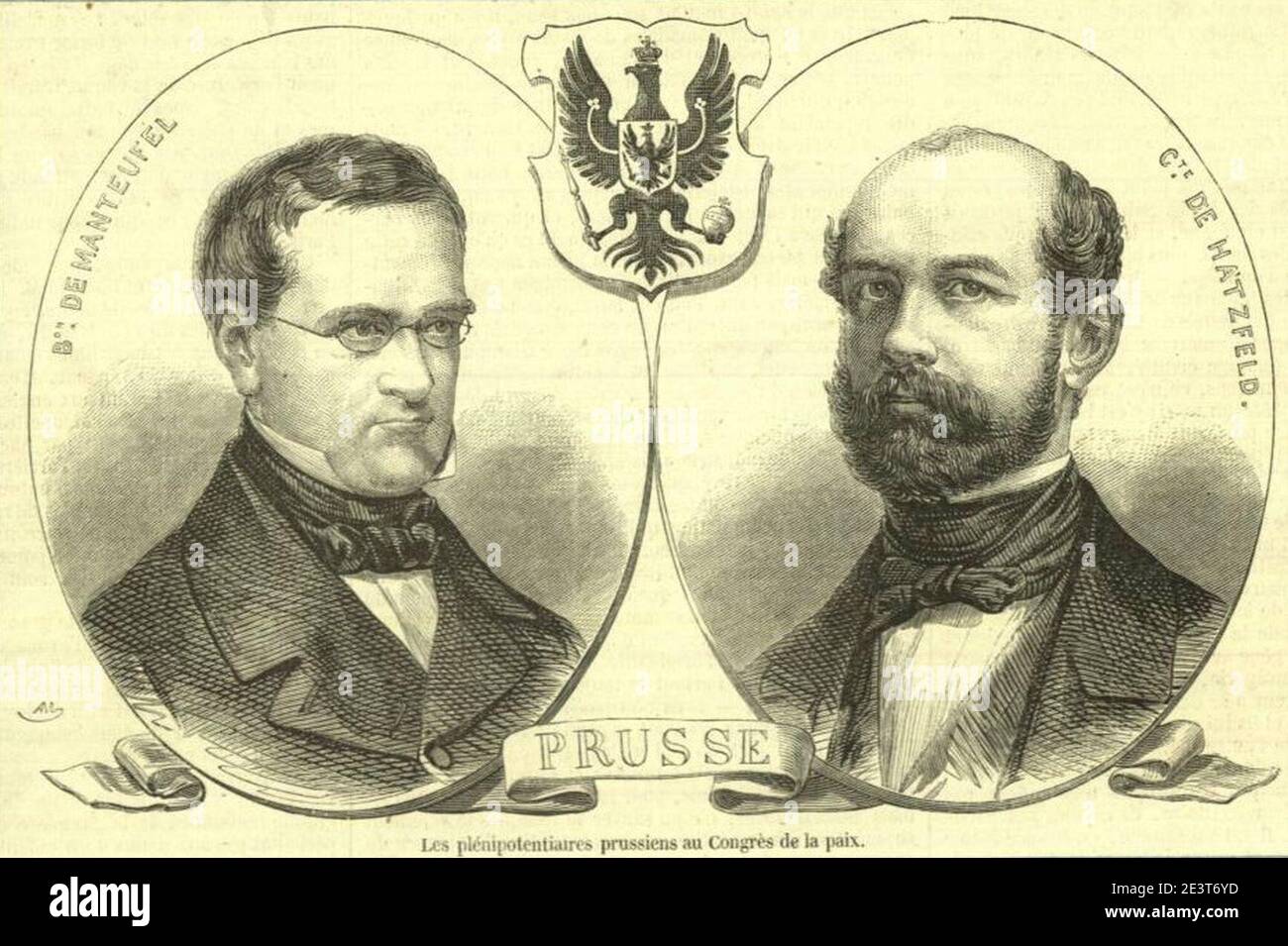 Manteuffel, Otto Theodor von (1805-1882)4 Stock Photo - Alamy