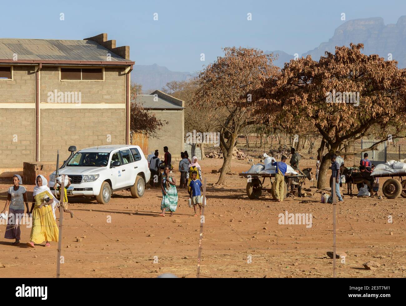 ETHIOPIA, Tigray, Shire, eritrean refugee camp May-Ayni managed by ARRA ...