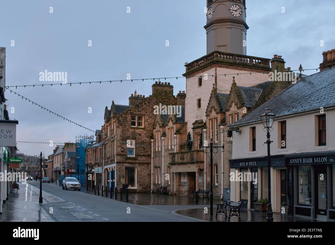 The Town House, overlooking the High Street, is Dingwall's oldest ...