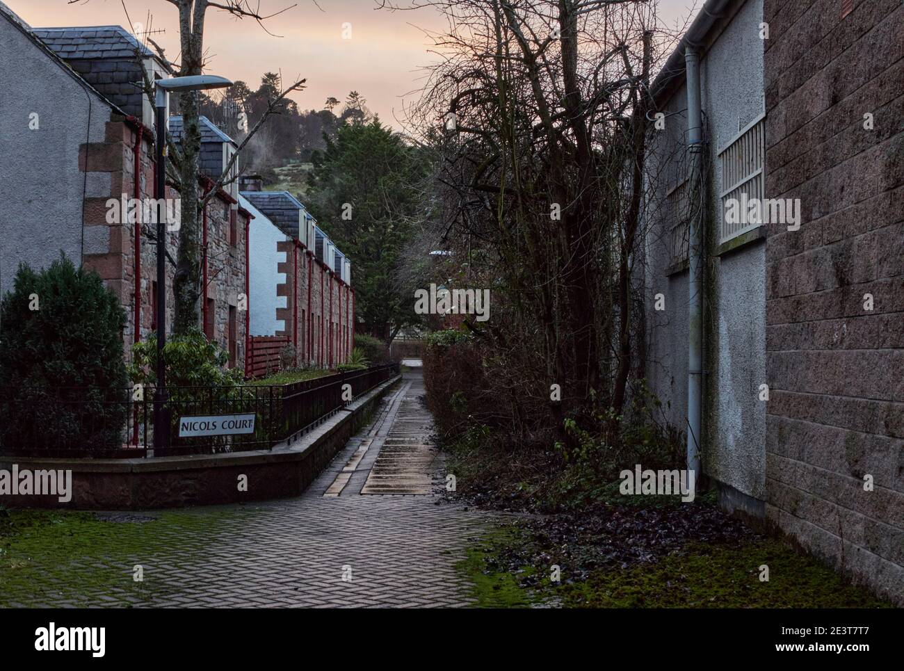 Nicols Court is a small residential wynd directly off the High Street ...