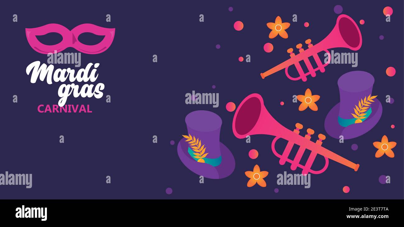 Trumpets musical instruments Stock Vector Images - Alamy