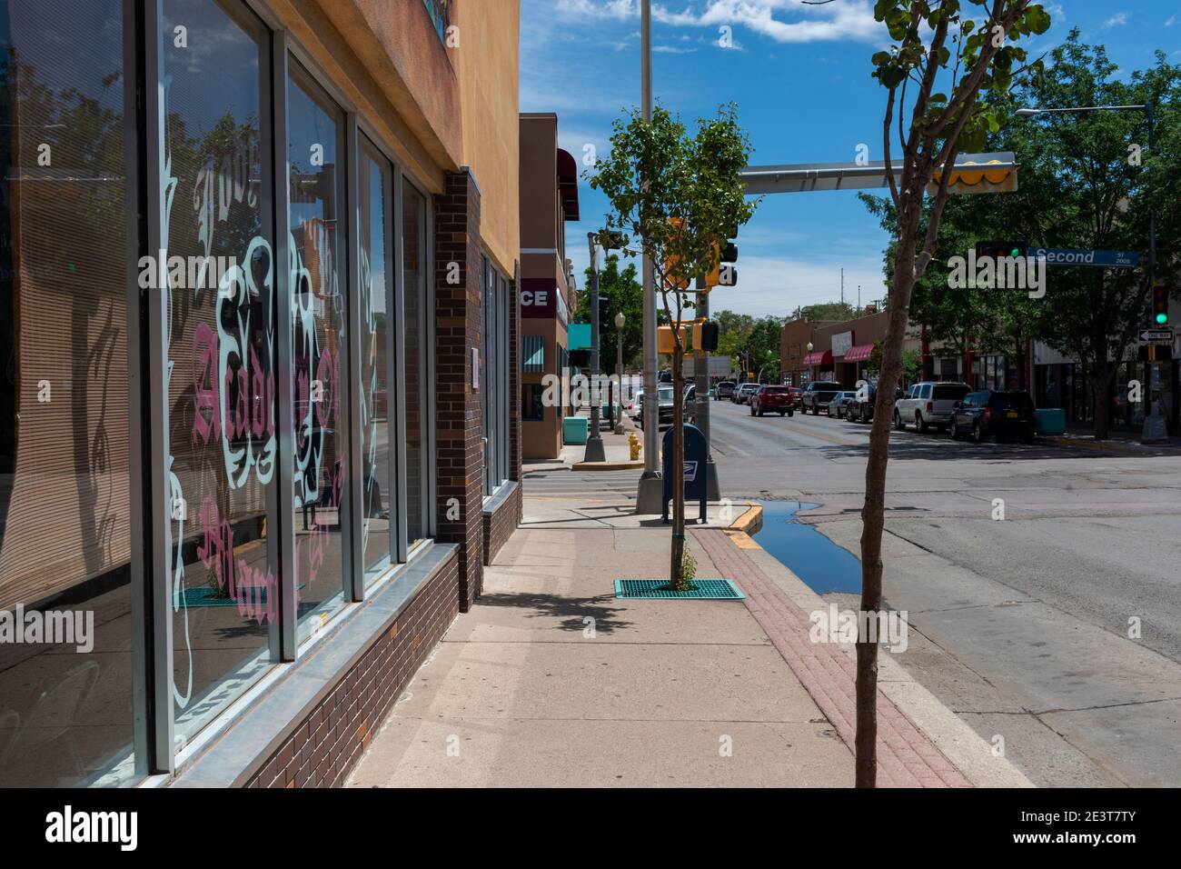 Street scene in gallup hi-res stock photography and images - Alamy