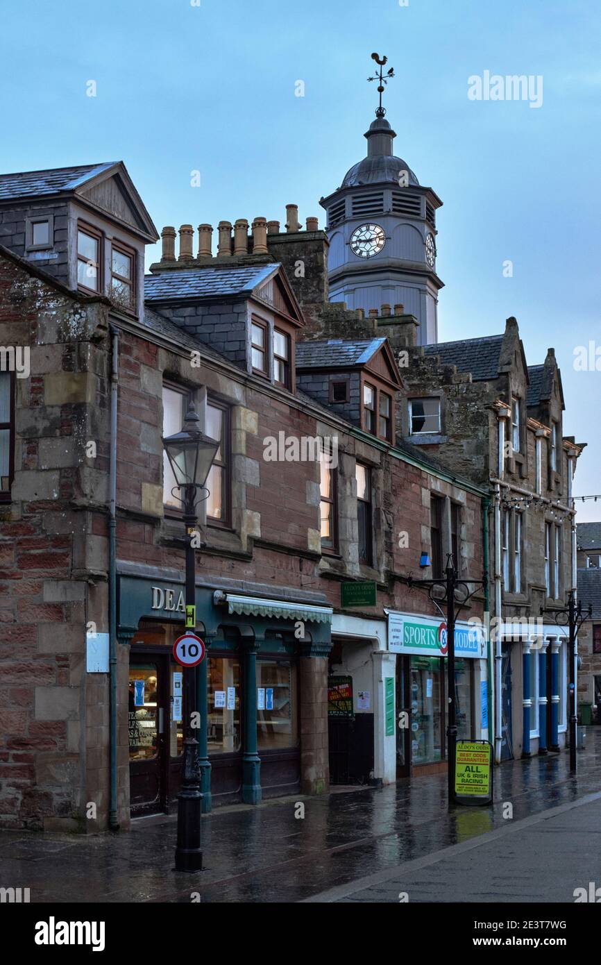 Scottish clock towers hi-res stock photography and images - Alamy
