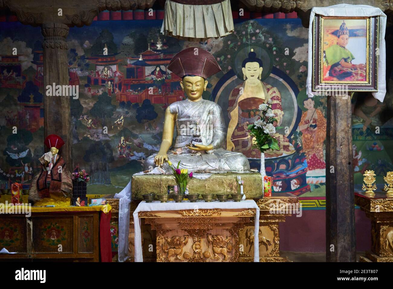 Buddhist art hemis monastery ladakh hi-res stock photography and images ...