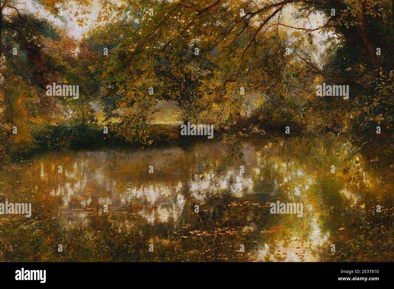 Mansel Lewis - In The Golden Weather 1905 Stock Photo - Alamy