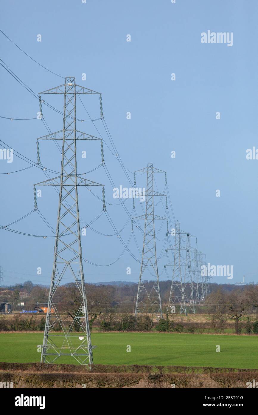Crossing Power Lines High Resolution Stock Photography and Images - Alamy